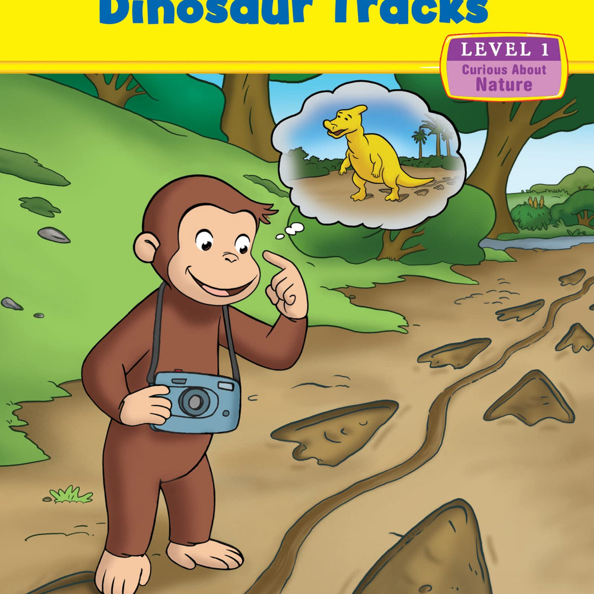 Curious George Dinosaur Tracks (Cgtv Reader) | Retail Maharaj