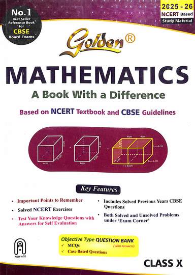 Golden Mathematics Class 10 : Cbse – Retail Maharaj