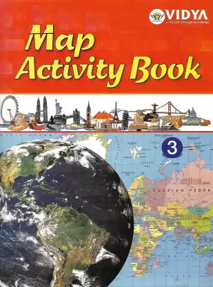 VIDYA PRAKASHAN, MAP ACTIVITY BOOK CLASS - 3 | Retail Maharaj