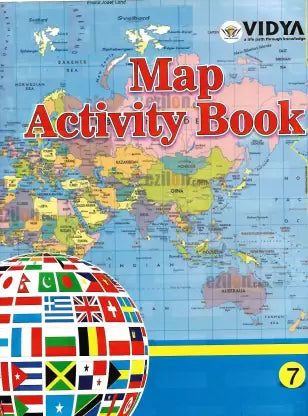VIDYA PRAKASHAN, MAP ACTIVITY BOOK CLASS - 7 | Retail Maharaj