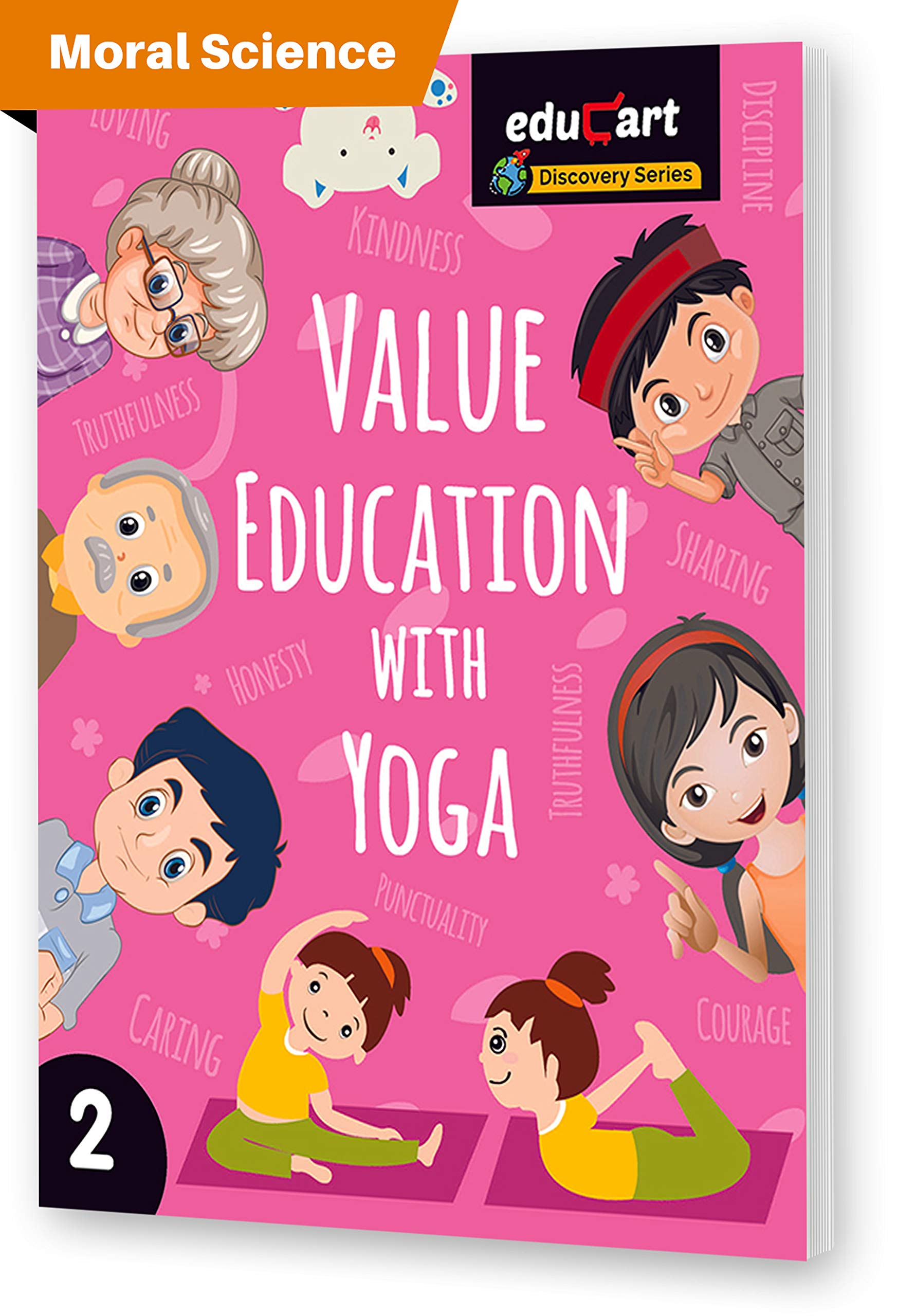 Educart Moral Science Value Education With Yoga Textbook For Class 2 ...