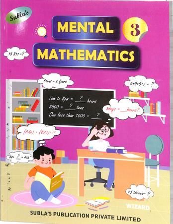 Subla's Mental Mathematics Class 3 | Retail Maharaj