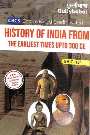 BHIC-131 History Of India From Rhe Earliest Times Upto 300 CE | Retail ...