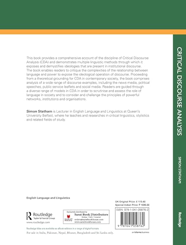 Critical Discourse Analysis:A Practical Introduction to Power in Langu – Retail Maharaj