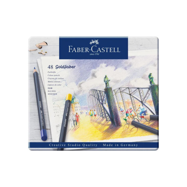 Faber Castell Goldfaber Colour Pencils Set for Artists and Drawing