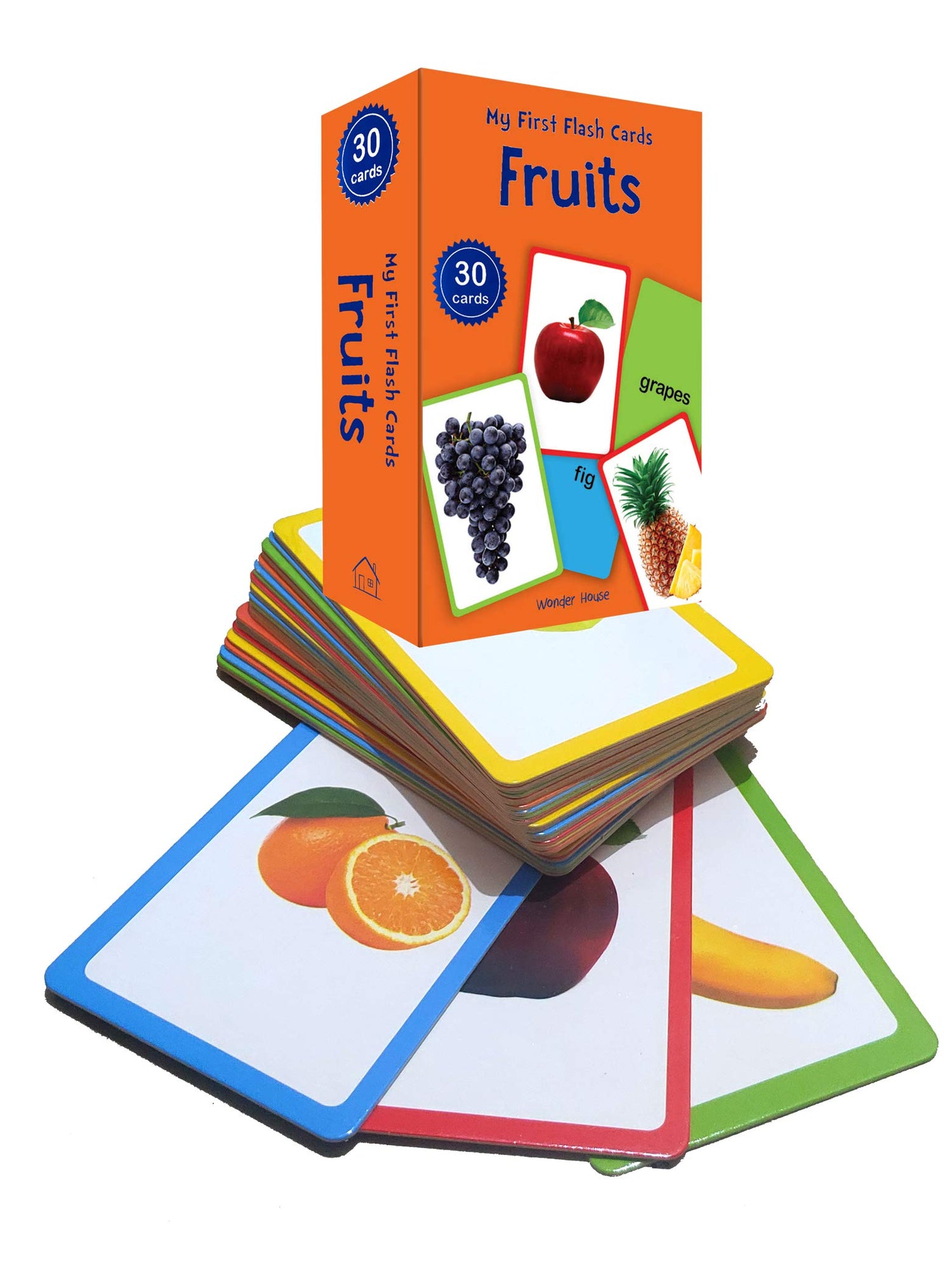 My First Flash Cards Fruits : 30 Early Learning Flash Cards For Kids ...
