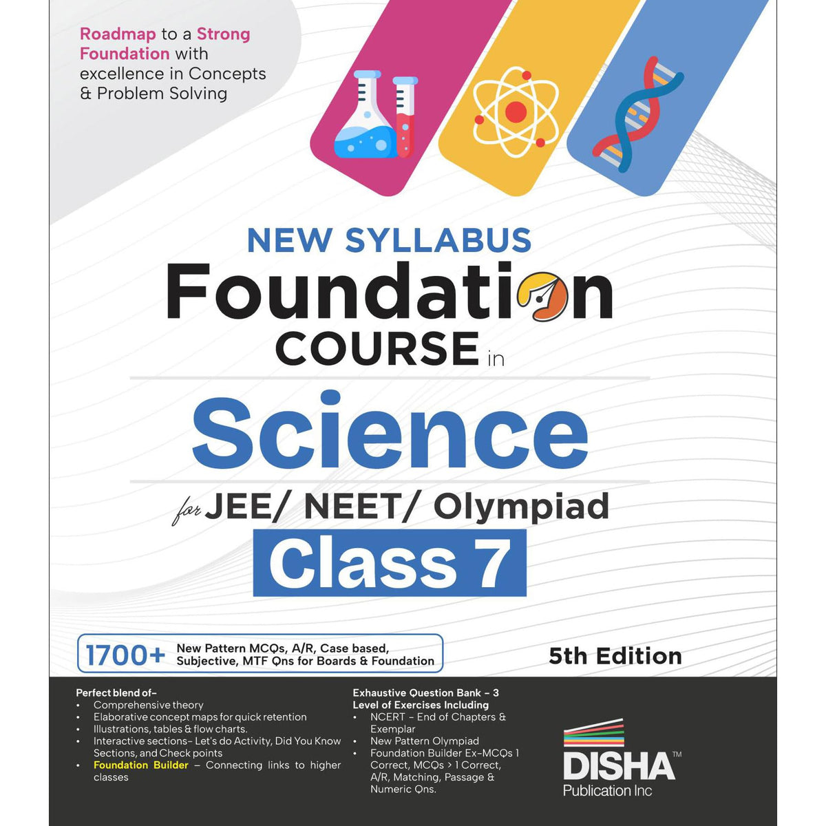Disha New Syllabus Foundation Course in Science Class 7 for JEE/ NEET/