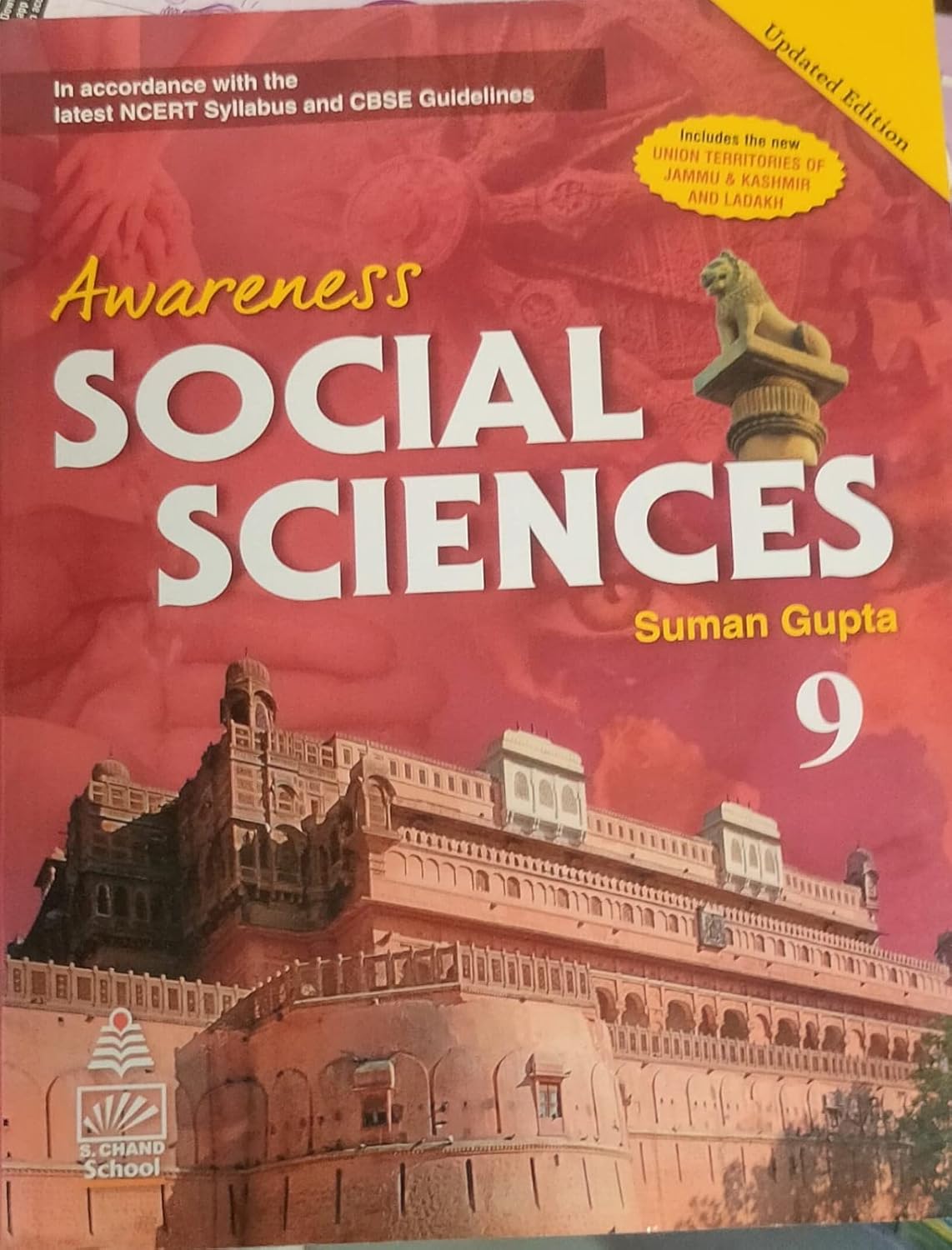 Awareness Social Sciences for Class 9 – Retail Maharaj