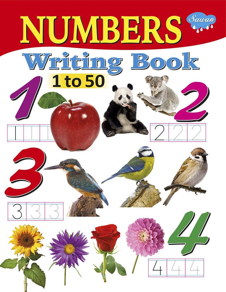 Number Writing Book (1 to 50)