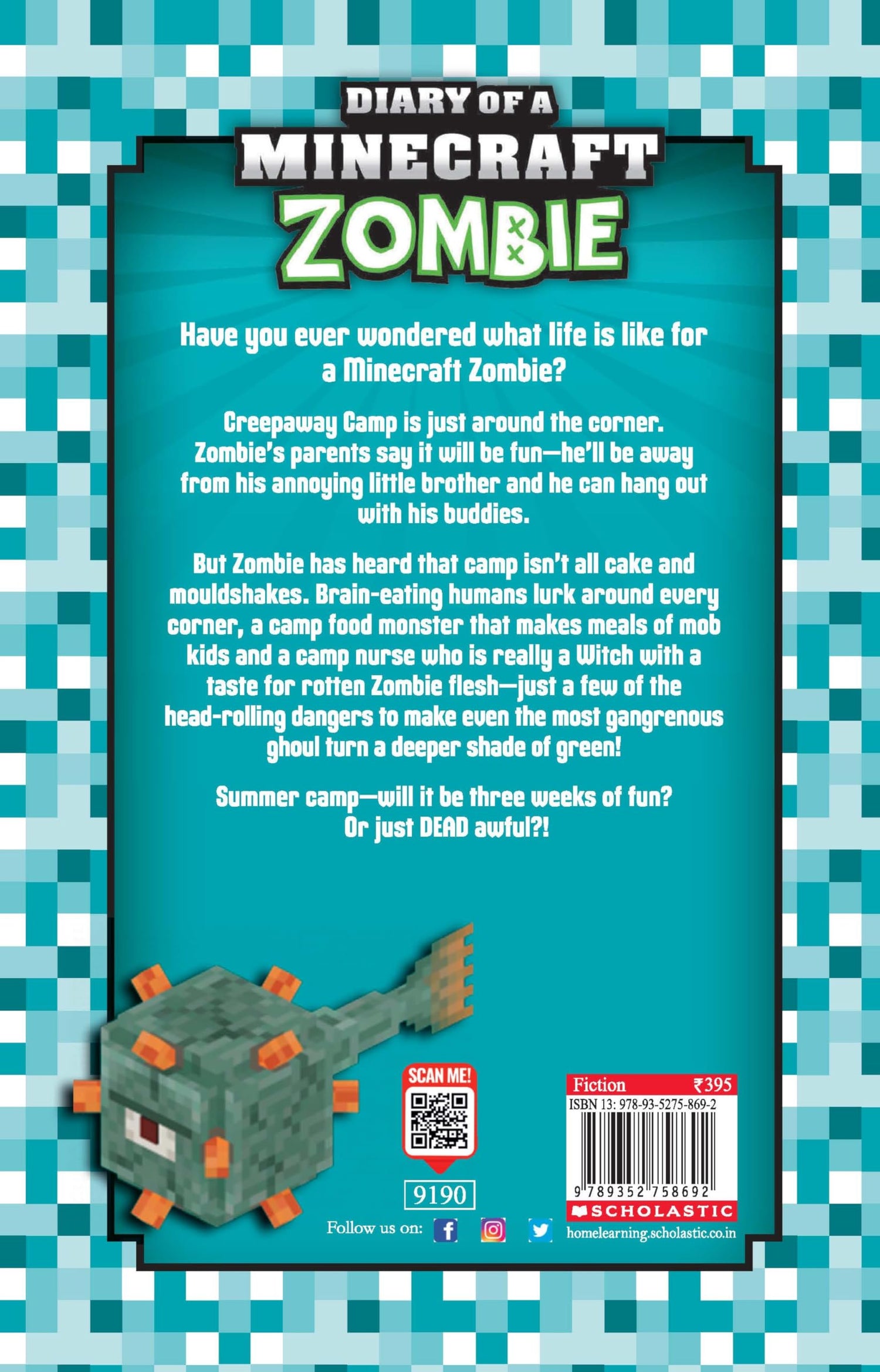 Diary of a Minecraft Zombie Book 6: Zombie Goes to Camp | Retail Maharaj