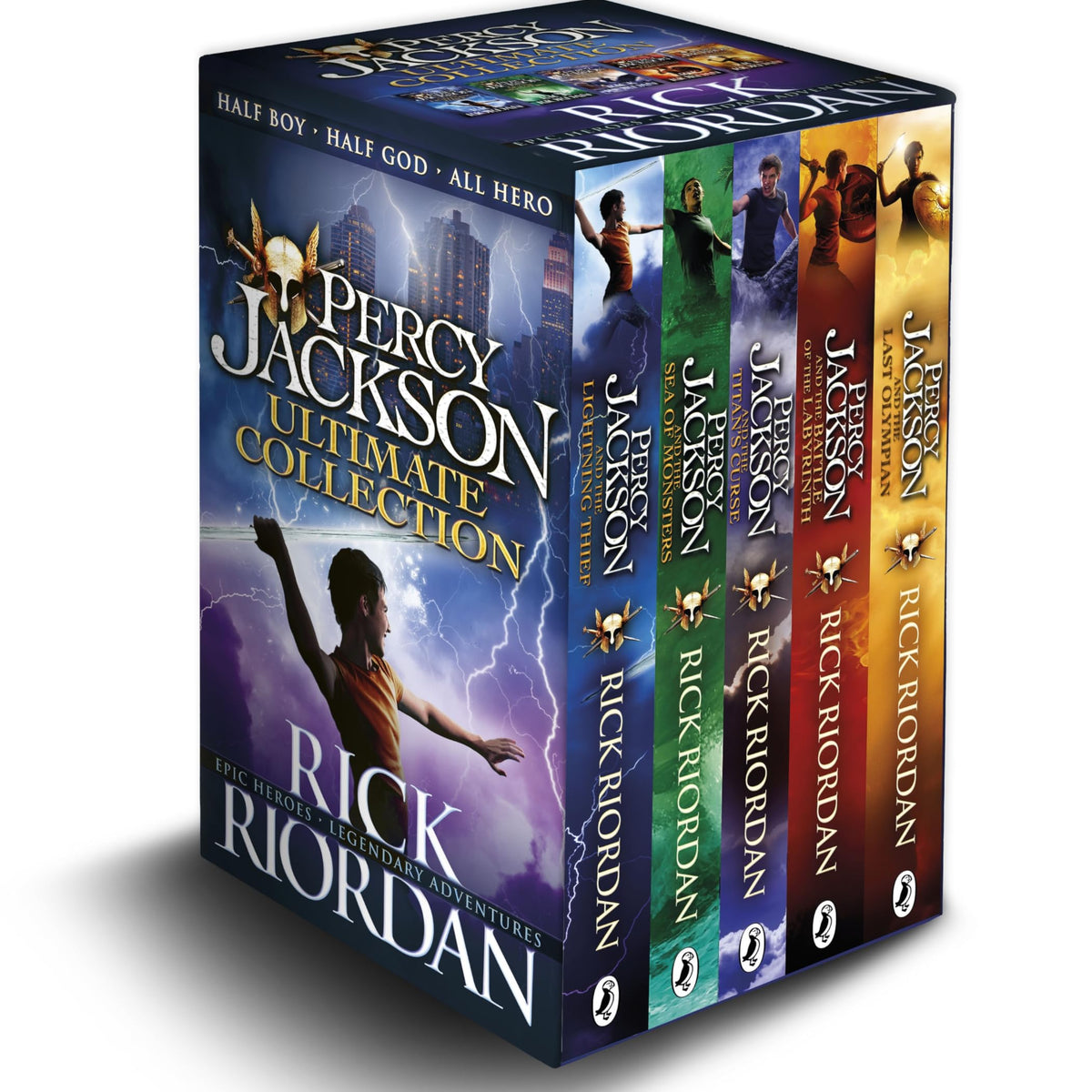 RICK RIORDAN: PERCY JACKSON ULTIMATE COLLECTION – The Lightning Thief,
