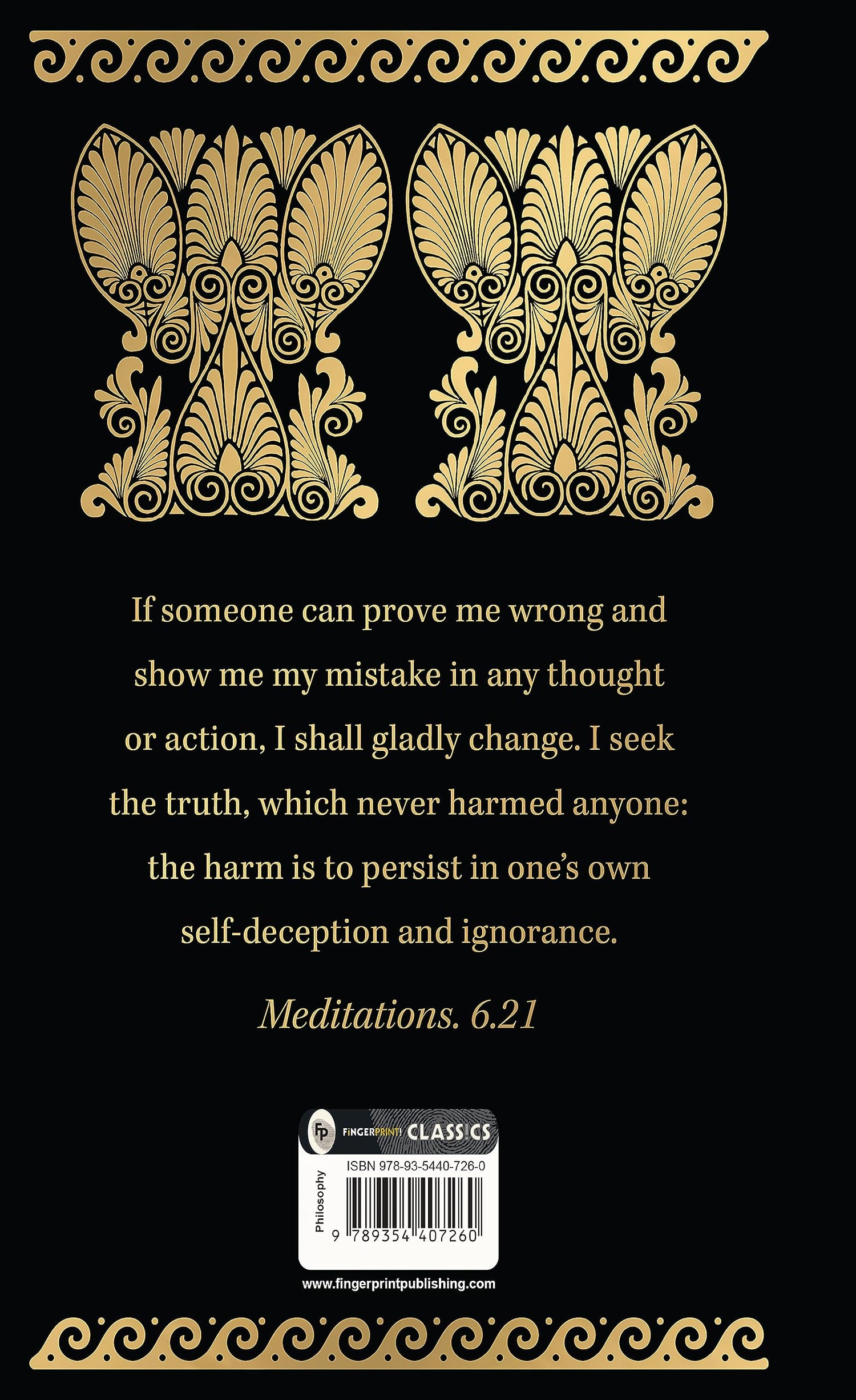 Meditations by Marcus Aurelius (Deluxe Hardbound Edition) | Retail Maharaj