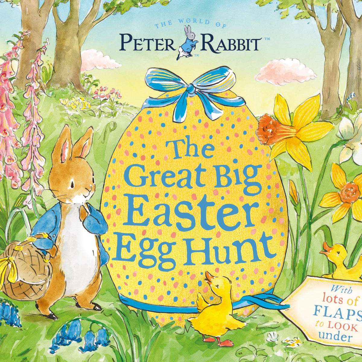 Peter Rabbit Great Big Easter Egg Hunt: A Lift-the-Flap Storybook ...