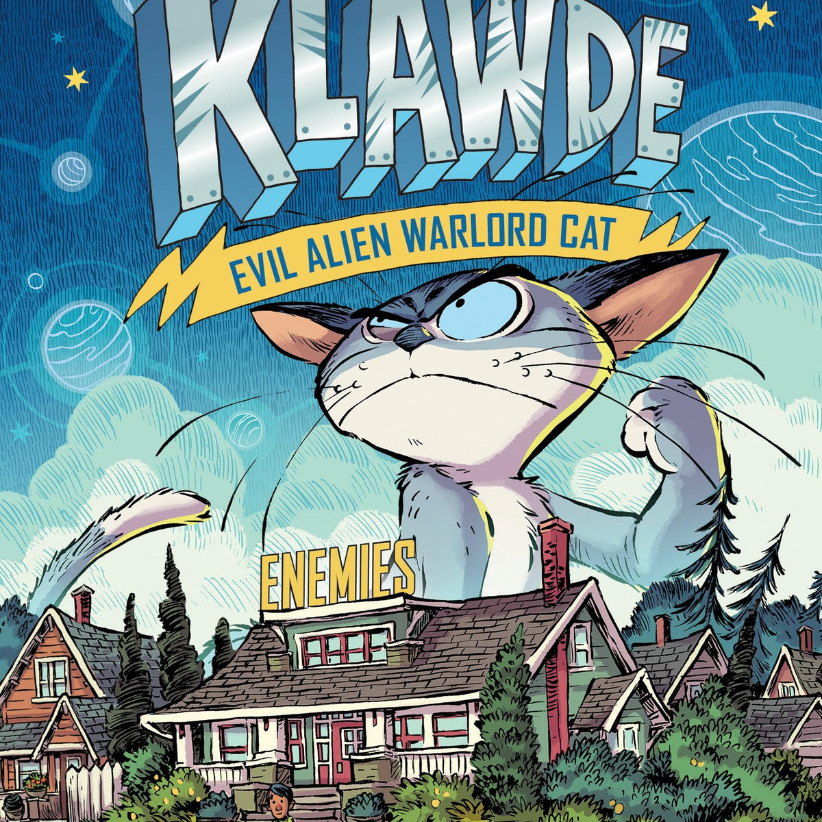 Klawde: Evil Alien Warlord Cat: Enemies #2 | Retail Maharaj