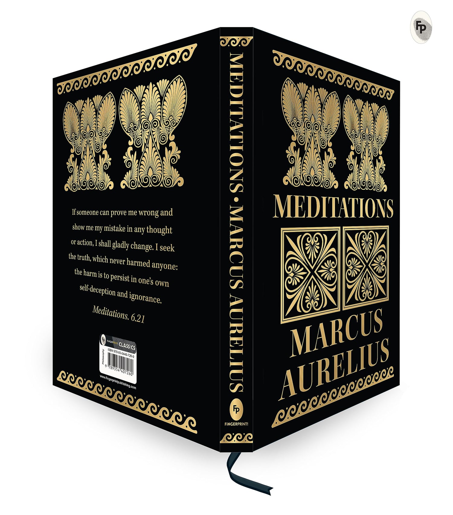Meditations by Marcus Aurelius (Deluxe Hardbound Edition)