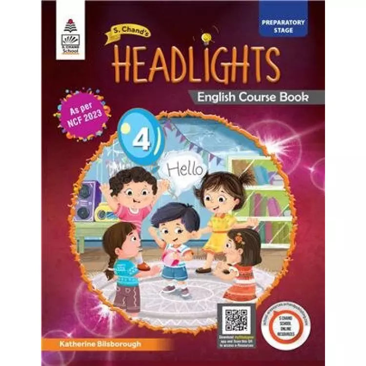 Headlights Class 4 English Course Book – Retail Maharaj