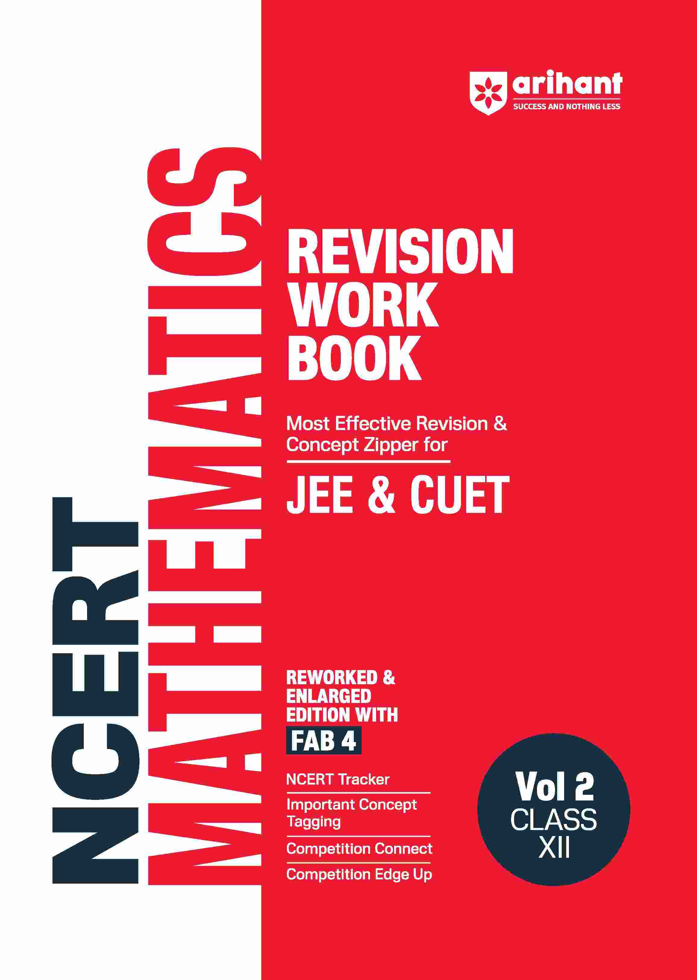 NCERT Revision Workbook Mathematics Vol. 2 (Class XII) for JEE & CUET ...