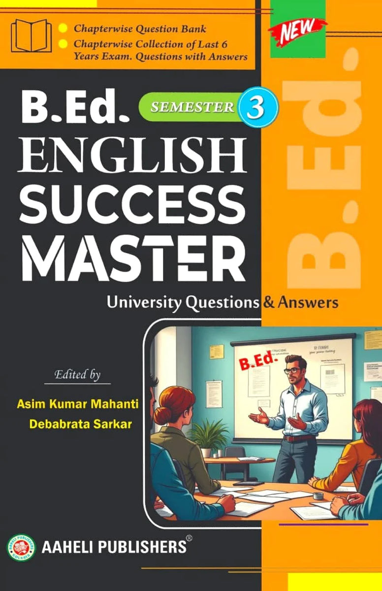 B.Ed. English Success Master (Method) Sem- III (English Version) Lates