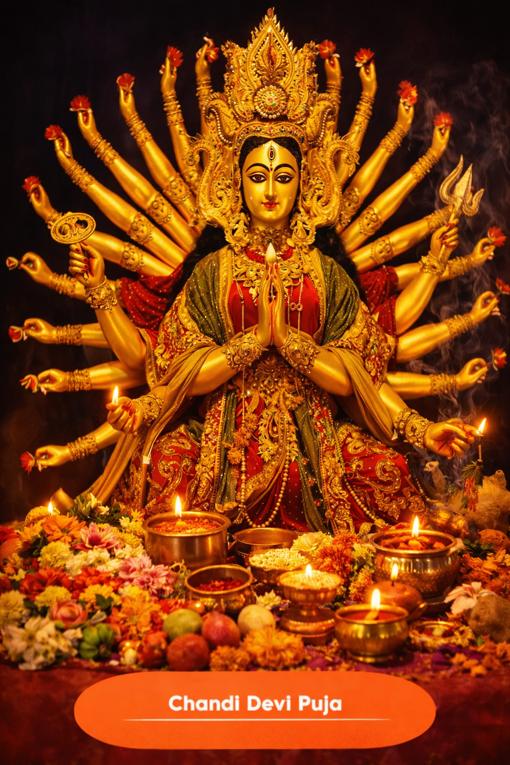 Shri Chandi Paath Puja Prasad for Career Protection and Job Stability