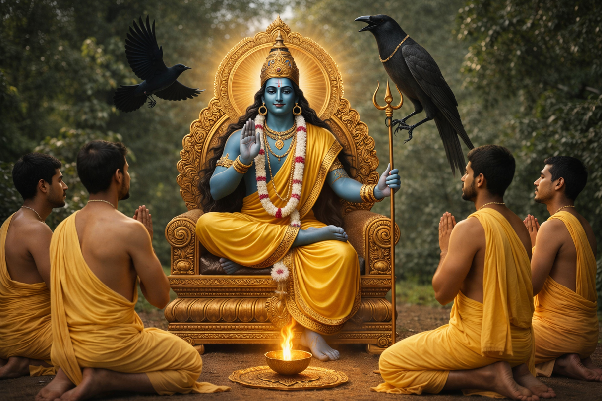 Saturn Transit Shani Peyarchi 2025 Special Poojas at Thirunallaru by R