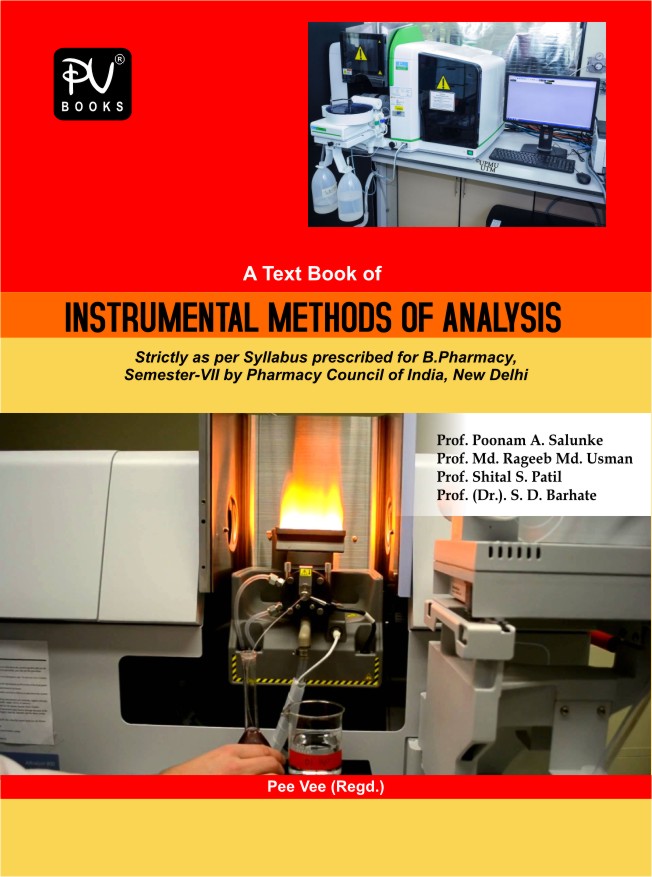 INSTRUMENTAL METHOD OF ANALYSIS (B.PHARM) SEM VII | Retail Maharaj