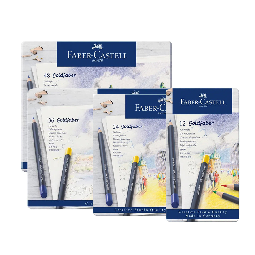 Faber Castell Goldfaber Colour Pencils Set for Artists and Drawing