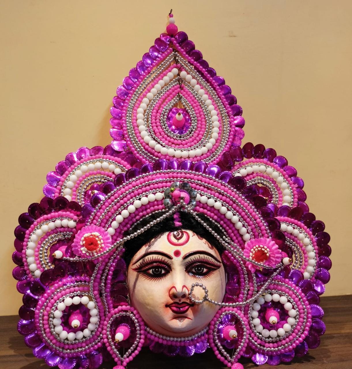 Raahr Devi Shringar – Handcrafted Purulia Chhau Mask | Traditional Div ...