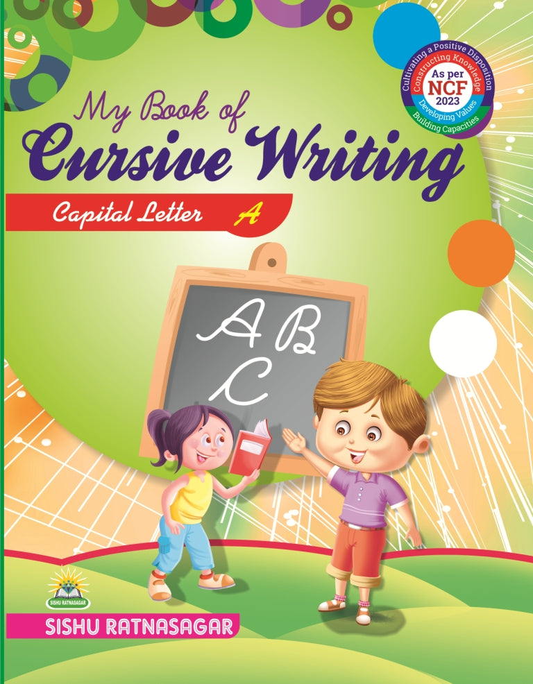 My Book of Cursive Writing - A (Capital Letter) | Retail Maharaj