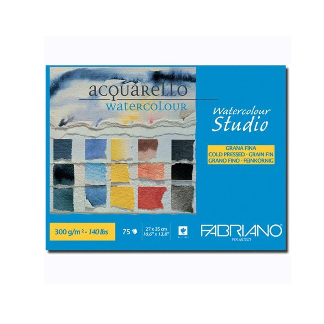 Fabriano Studio Watercolour Paper Block Cold Pressed 300 GSM | Retail ...