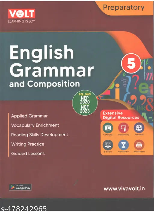 English Grammar and Composition class 5 – Retail Maharaj