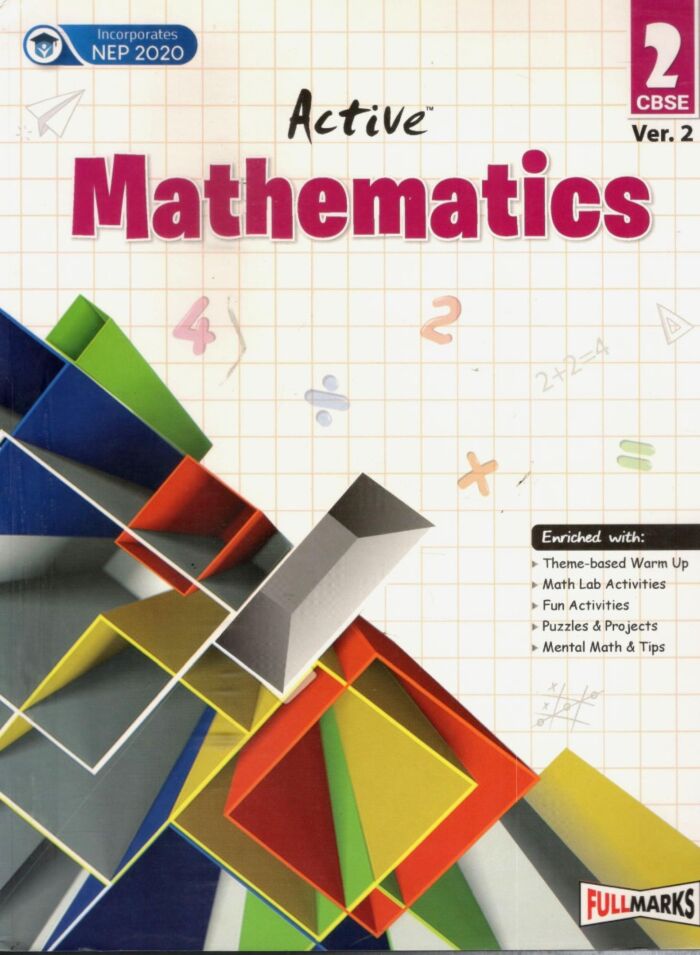 Full Marks CBSE Active Mathematics for Class 2 | Retail Maharaj