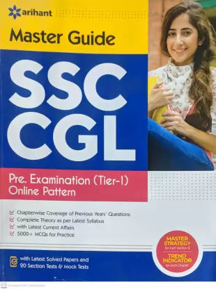 Master Guide SSC CGL Combined Graduate Level Pre Exam Tier 1 2022 ...