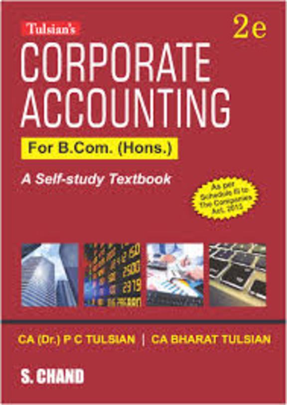 Corporate Accounting Bcom Self Study Textbook – Retail Maharaj