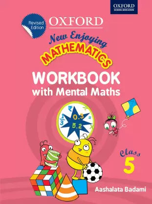New Enjoying Mathematics Workbook With Mental Maths Class 5 | Retail ...