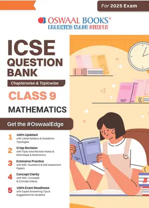 ICSE Question Bank Class 9 Math Chapter & Topicwise Solved Papers For ...